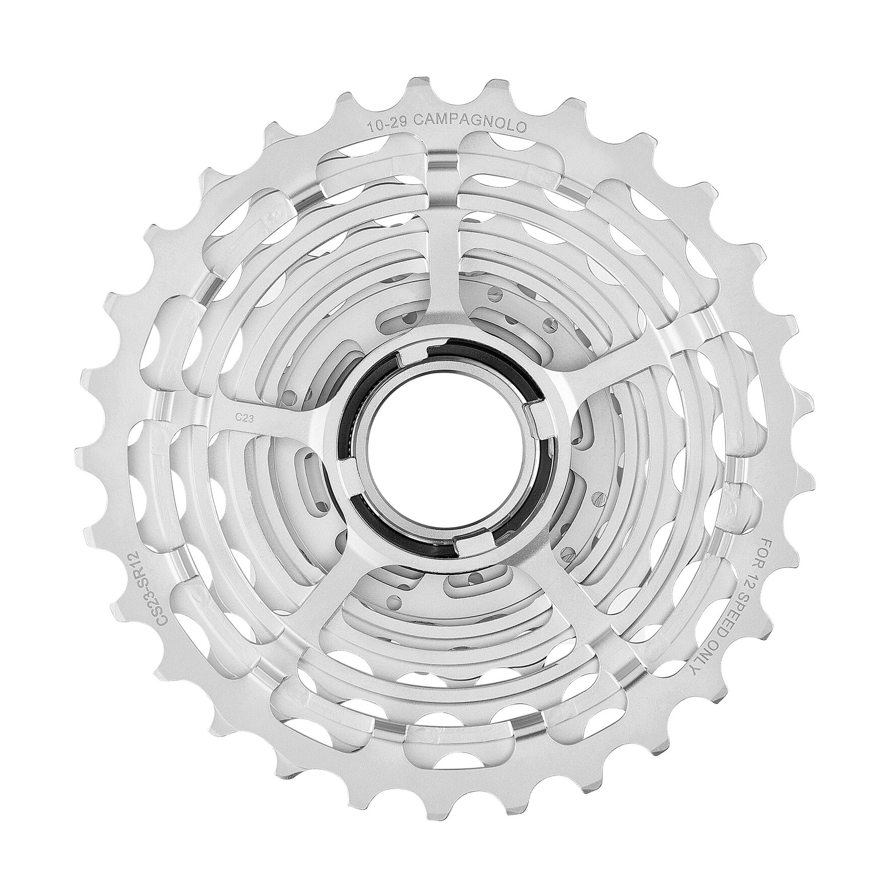 Super Record 12 Speed Wireless sprockets